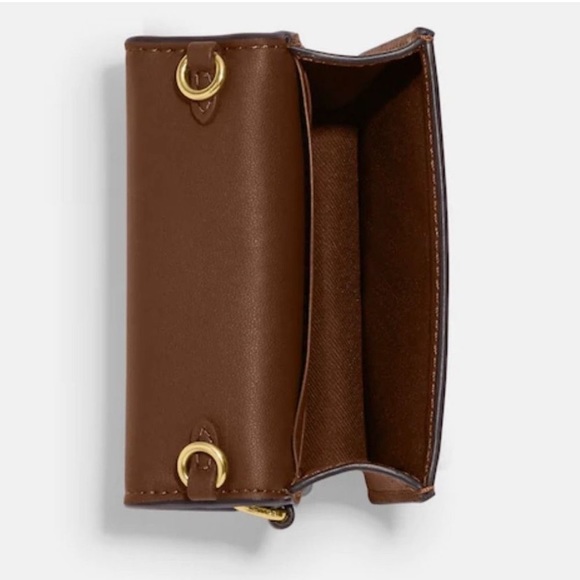 Coach | Bags | Coach Mini Wallet On Chain Micro Signature Canvas | Poshmark